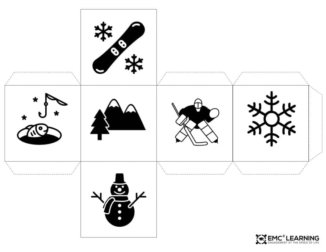 Winter Print and Play Story Dice (1) – EMC2 Learning