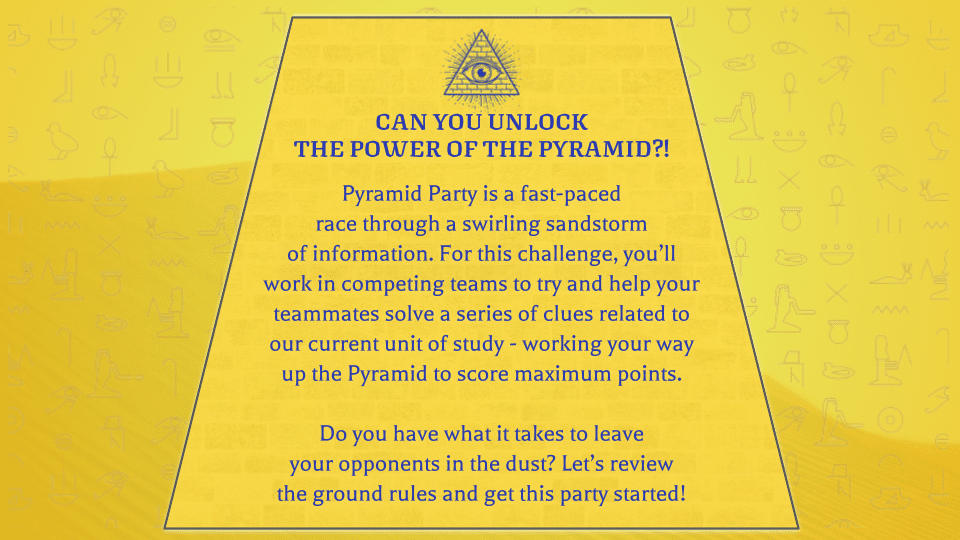 Pyramid Party (1) – EMC2 Learning